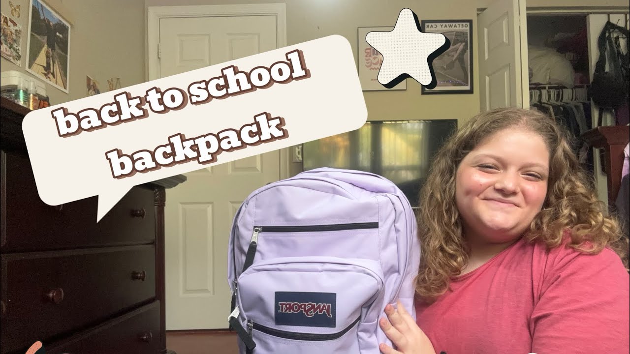 Pack my BACK TO SCHOOL backpack! - YouTube