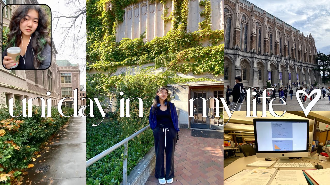 DAY IN MY LIFE @ the University of Washington // freshman - YouTube