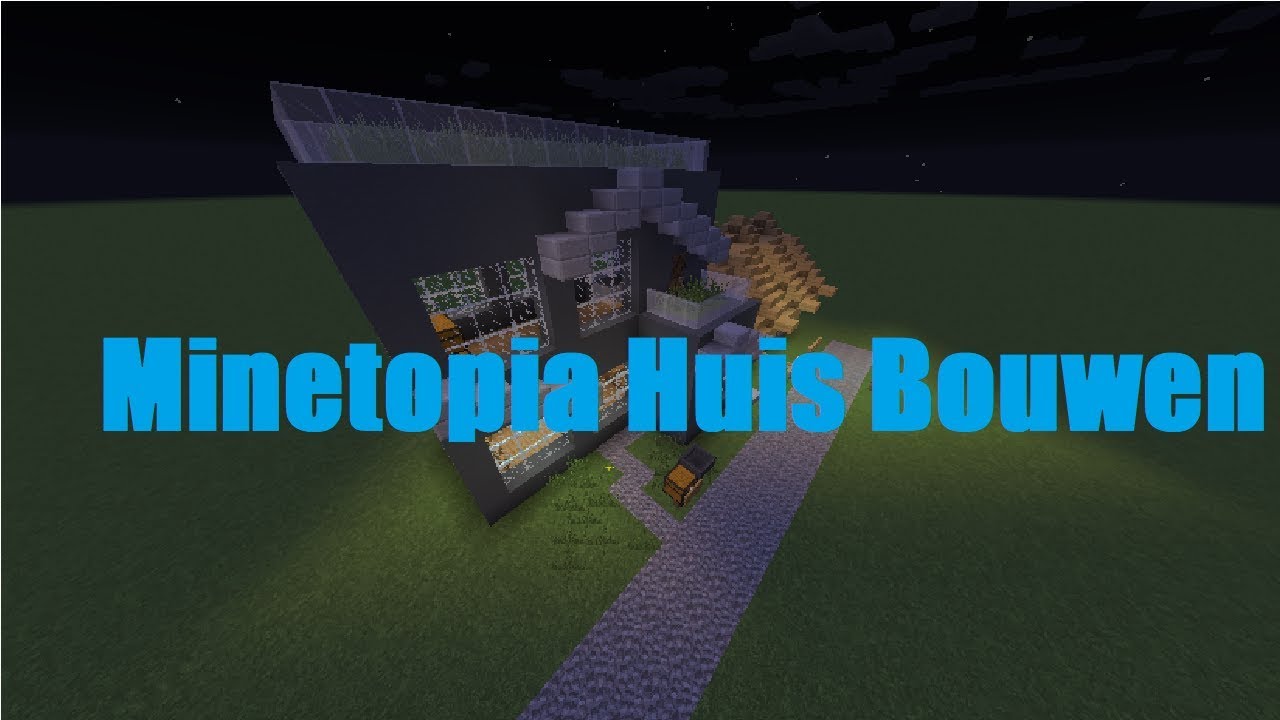MINETOPIA HUIS BOUWEN TUTORIAL | NEDERLANDS - YouTube