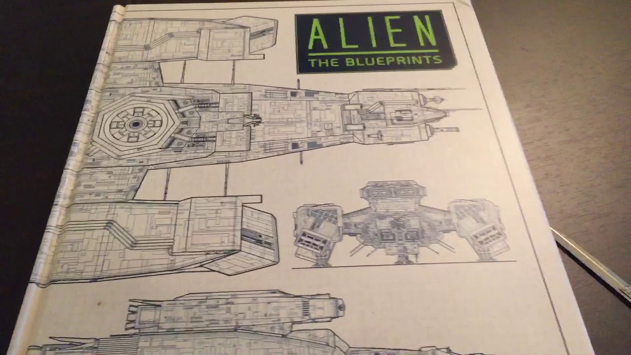“Alien: The Blueprints” by Graham J. Langridge - Unboxing - YouTube