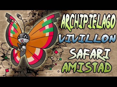 Vivillon Archipelago Pattern Pokémon Amie Pokémon XY - YouTube