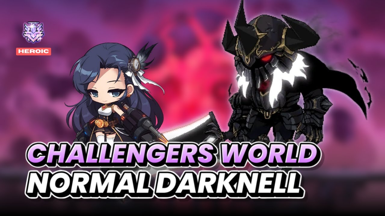 MapleStory Heroic Challengers World Blaster Normal Darknell Mission ...