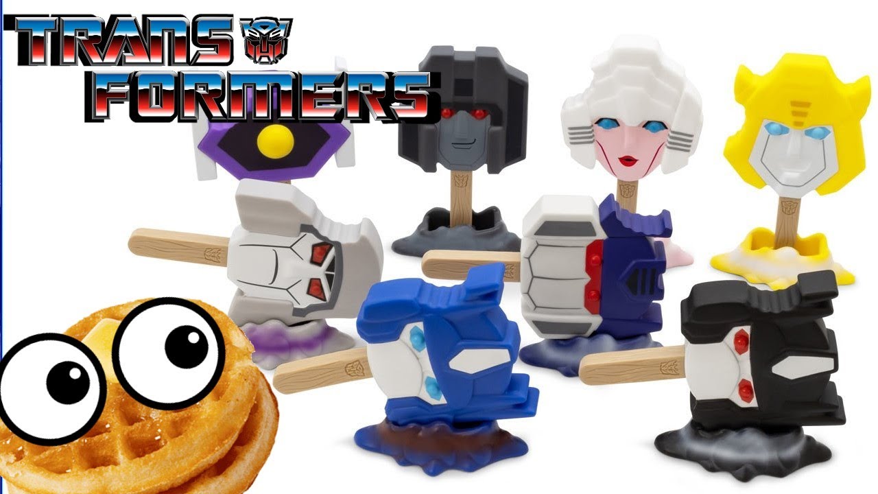I found TRANSFORMERS POPSICLE TOYS!!! - Waffle's Mystery Toys - YouTube