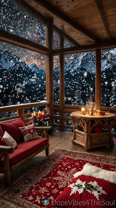 Winter Wonderland: Getaway To A Cozy Cabin - YouTube