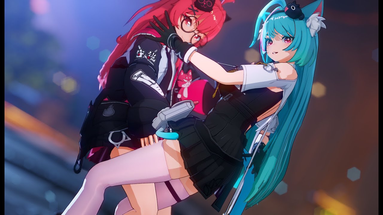 Neverness to Everness MMD｜Naughty｜Nanally × Mint #Nanally #Mint #NTE #MMD - YouTube