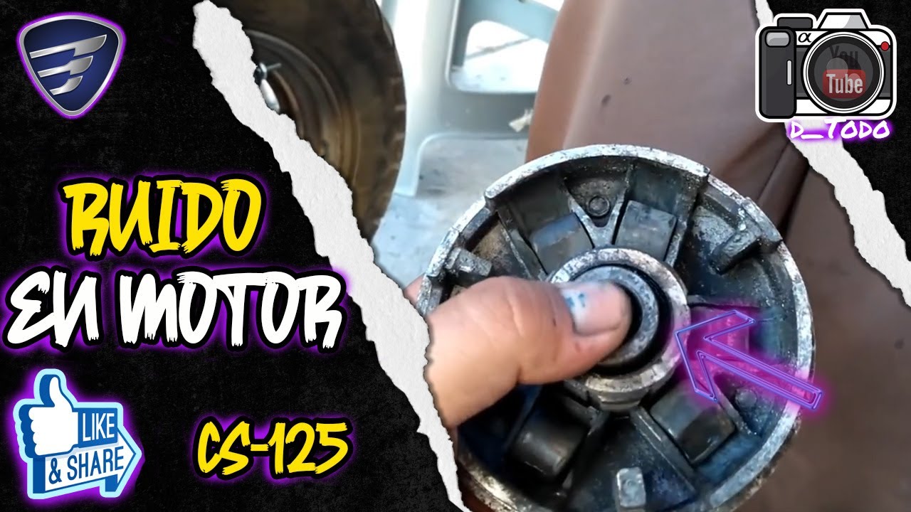 134 | ITALIKA CS-125 RUIDO EN LA TRANSMISIÓN - YouTube