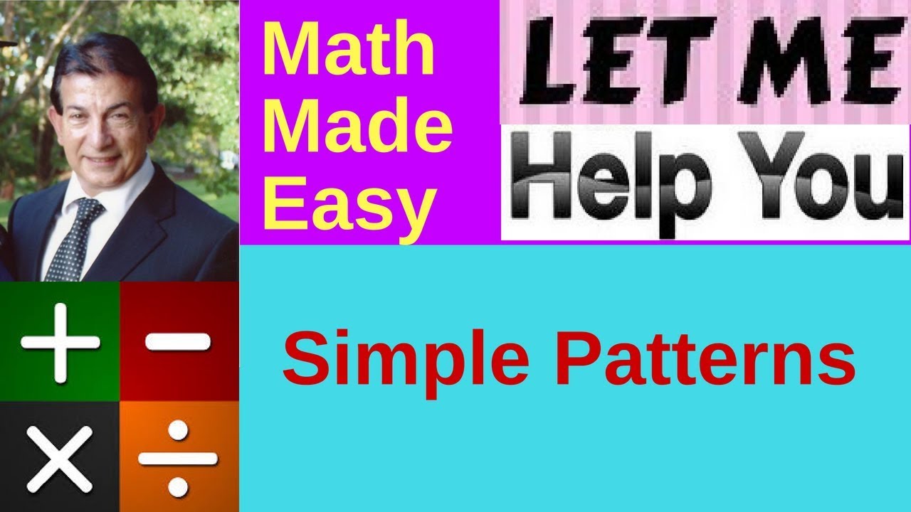 Simple Patterns YouTube Simple Patterns YouTube