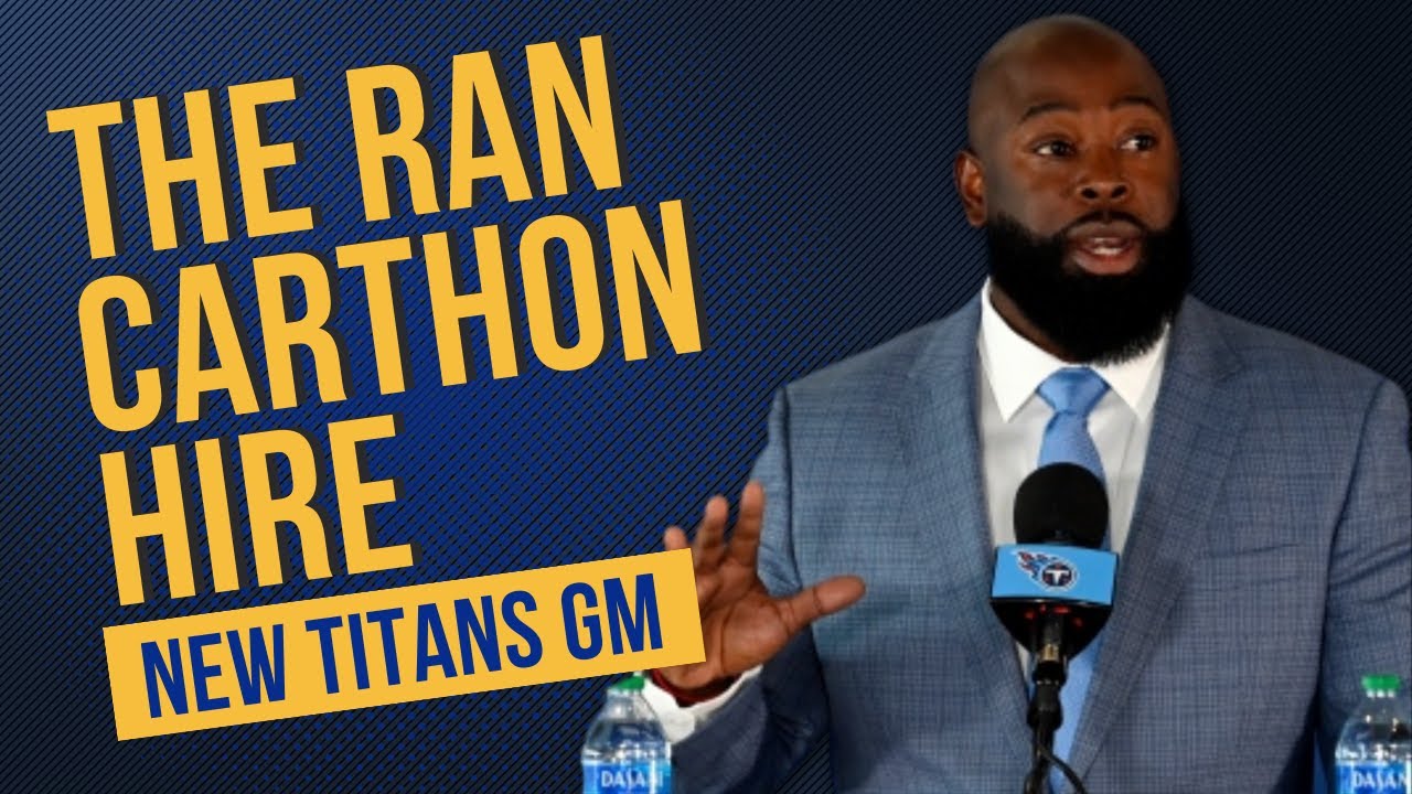 Reaction To New Titans GM Ran Carthon - YouTube