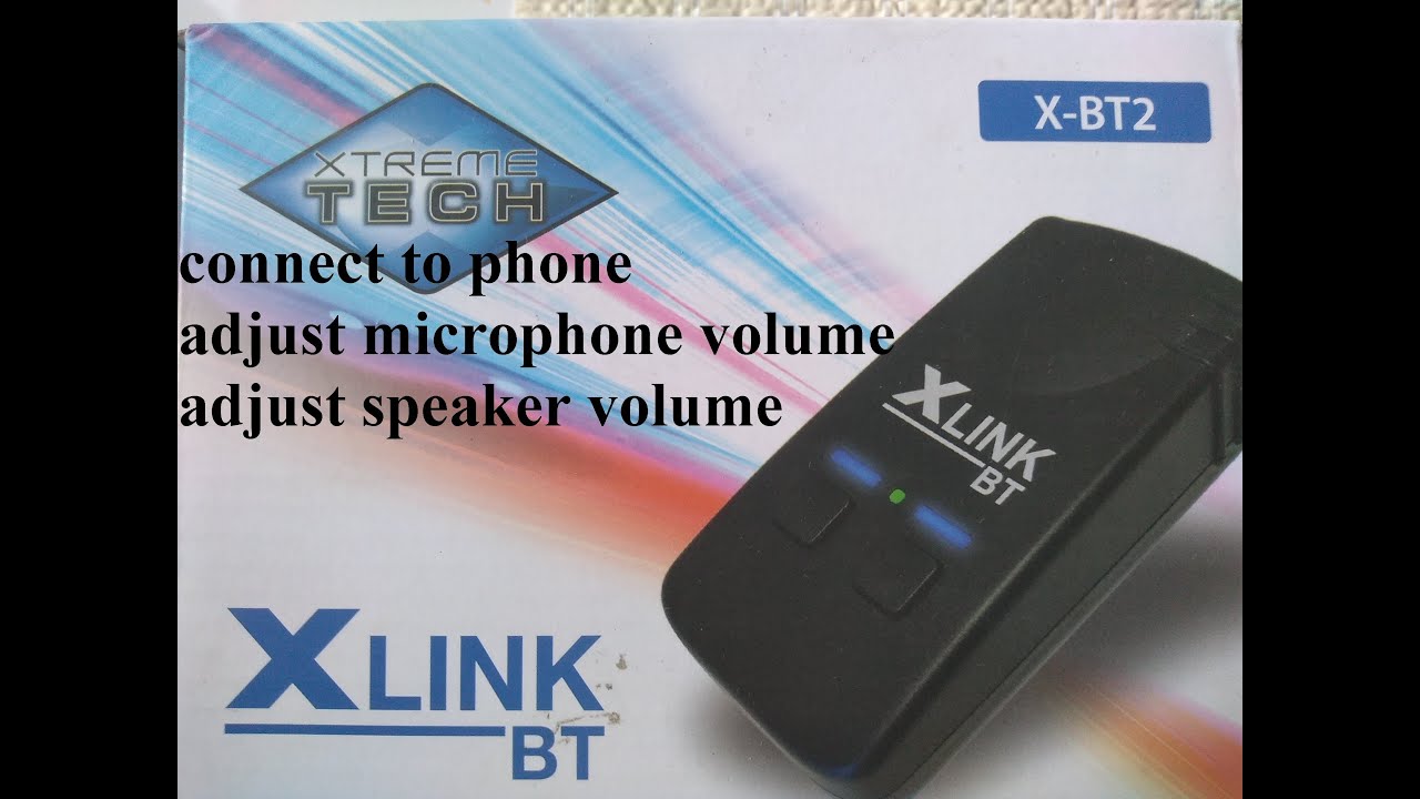 Xlink bt-2 troubleshooting - fix low volume & connect phone - YouTube