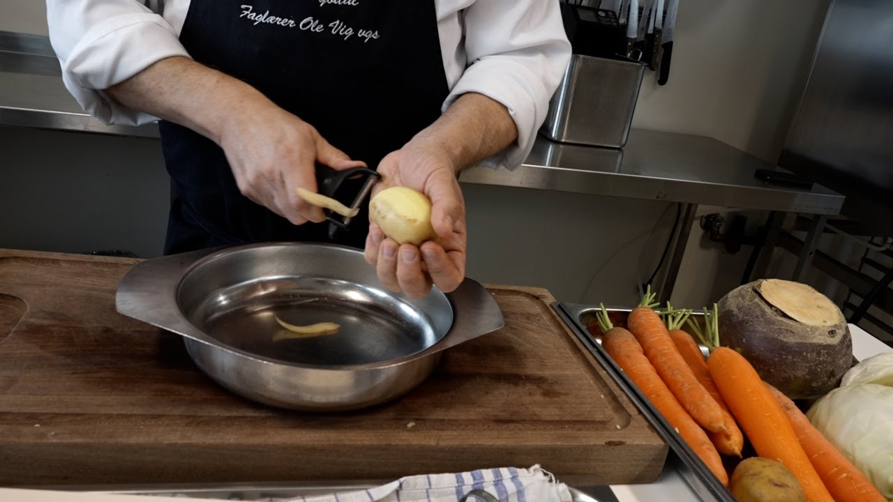 Kutting av potet - YouTube