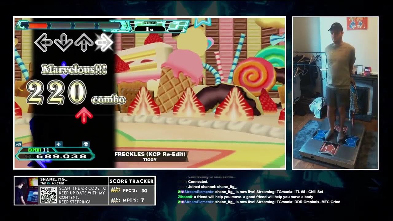 Shane - FRECKLES (KCP Re-Edit) - DDR Omnimix - 1,000,000 (MFC) - YouTube