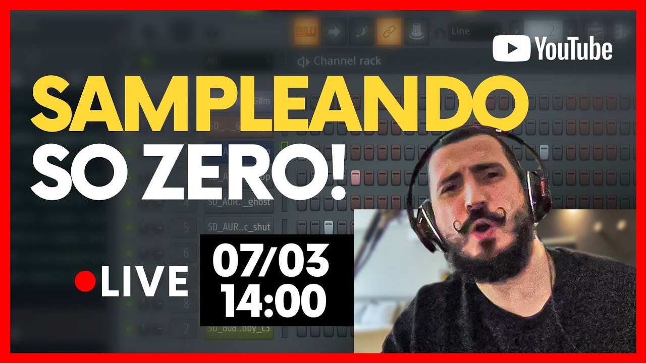[LIVE] Sampleando do ZERO no FL Studio - YouTube
