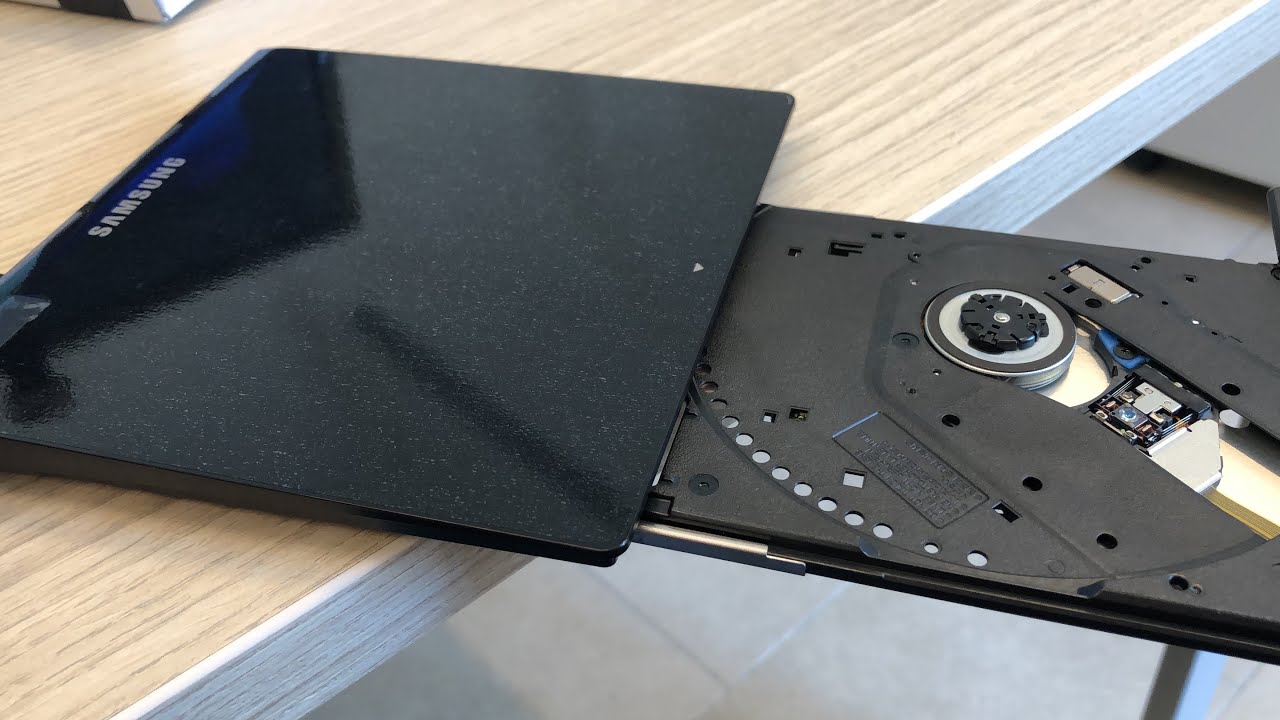 Samsung Ultra Thin Portable DVD Writer - YouTube