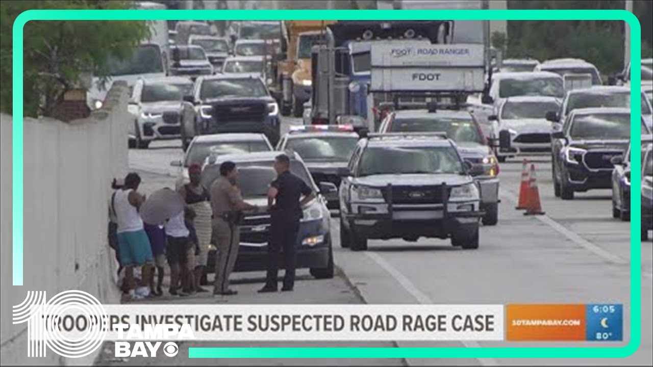Troopers investigate suspected violent road rage case in Ybor - YouTube