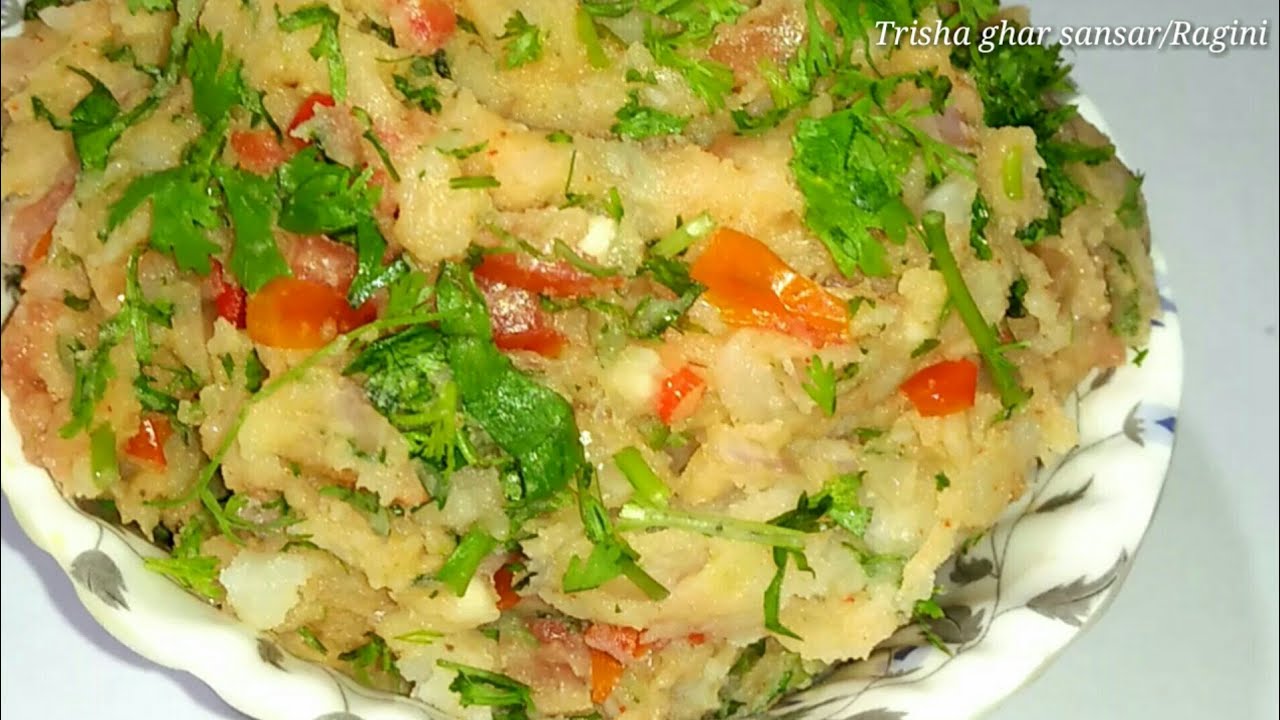 Aloo chokha recipe in hindi | aloo recipe | how to make aloo ka chokha ...