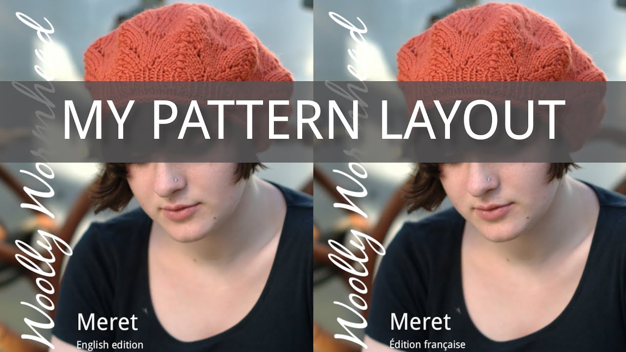 Woolly Wormhead Pattern Layout - YouTube
