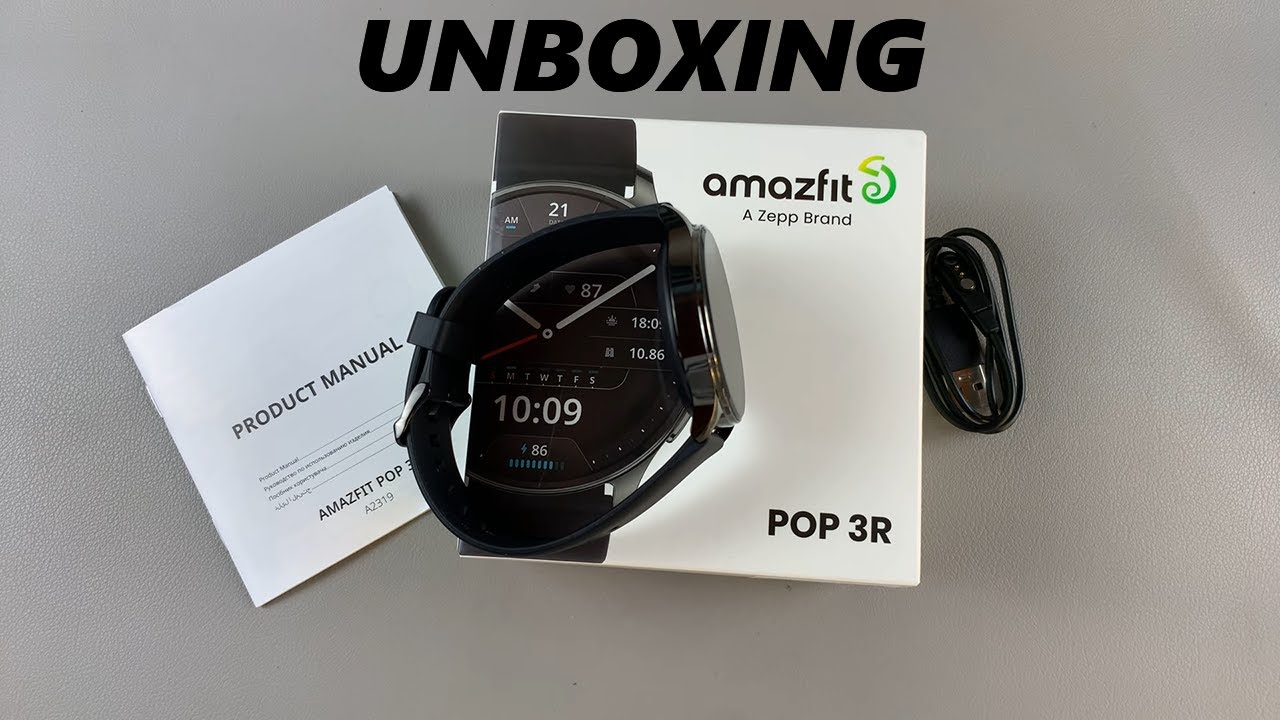 Unboxing The Amazfit Pop 3R - YouTube