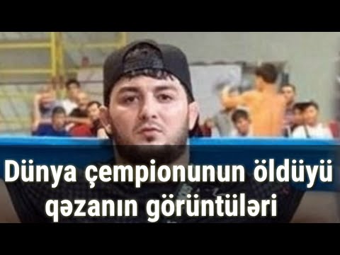 SON DƏQİQƏ 02 07 2019 ...Dünya çempionunun öldüyü qəzanın görüntüləri