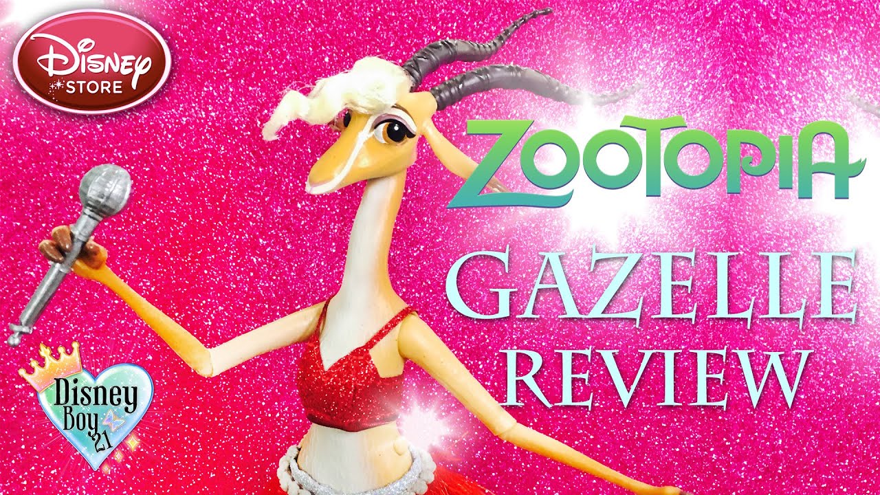 Disney Store Gazelle Singing Doll Review - Zootopia | Try Everything ...