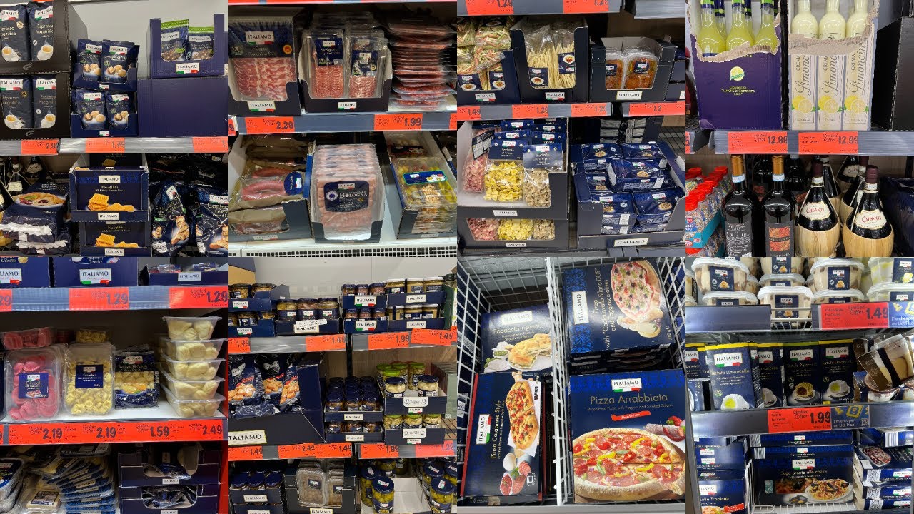 LIDL FLAVOUR OF THE WEEK:ITALY FROM THURSDAY 29 FEB 2024 | LIDL HAUL ...