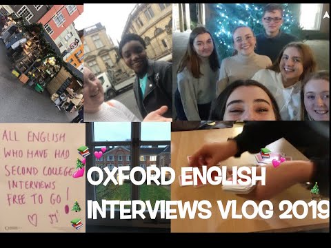 📚 MY OXFORD INTERVIEW EXPERIENCE 2019: in which I got to spend 4 days ...