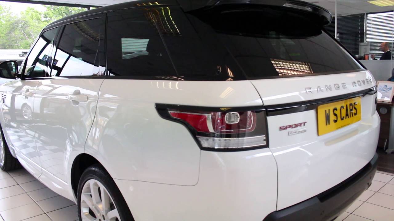 2014 Land Rover Range Rover Sport Autobiography - White, Ebony/Ivory ...