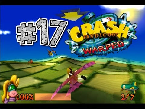 Crash Bandicoot 3 : Warped (Walkthrough) - Mission 17 (Bye Bye Blimps ...