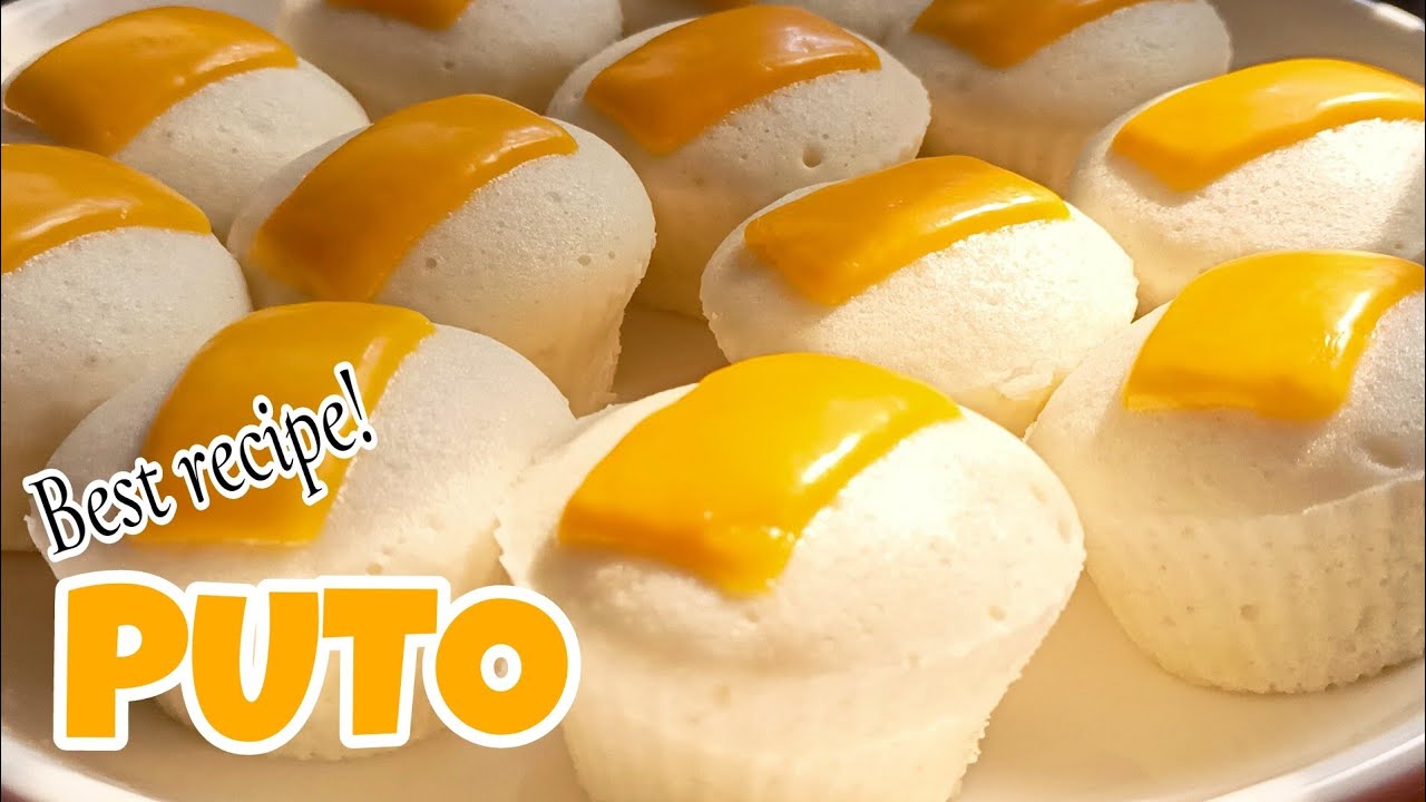 HOW TO MAKE PUTO CHEESE | Smooth and Fluffy PUTO) | ASMR COOKING - YouTube