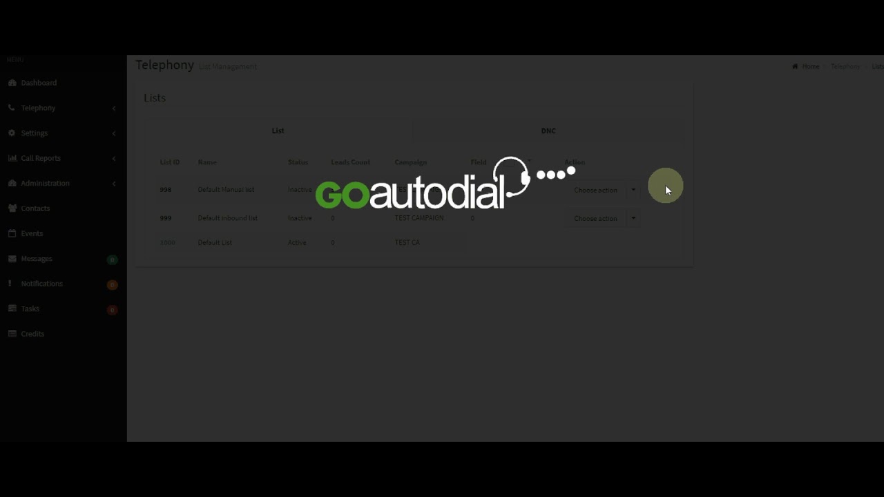 GOautodial V4 - Injection Liste (Nouvelle méthode) - YouTube