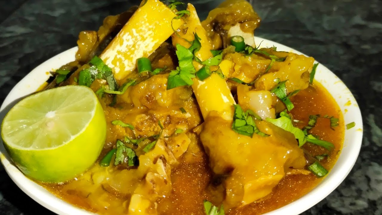 Goat Ka Paya Ka Soup Ki Recipe | Paya Ka Salan | Nalli Nihari | Recipe ...
