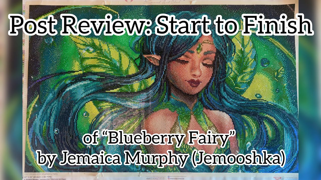 Post Review: Start to Finish of "Blueberry Fairy" by Jemaica Murphy ...