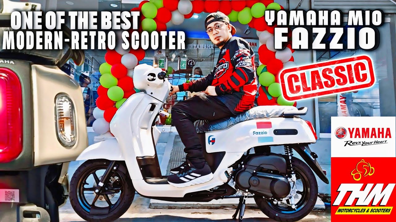 Yamaha Mio FAZZIO - One of the BEST Modern-Retro SCOOTER | ft. Yamaha ...