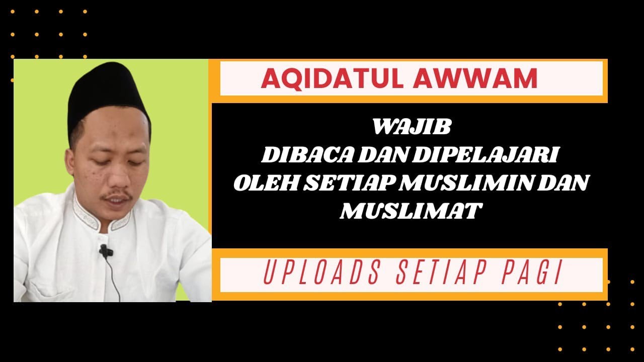 NADHOM AQIDATUL AWAM merdu bikin merinding |lyric arab - YouTube