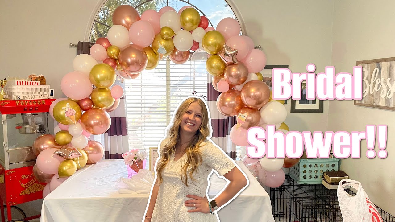 My Bridal Shower Weekend Grwm Youtube