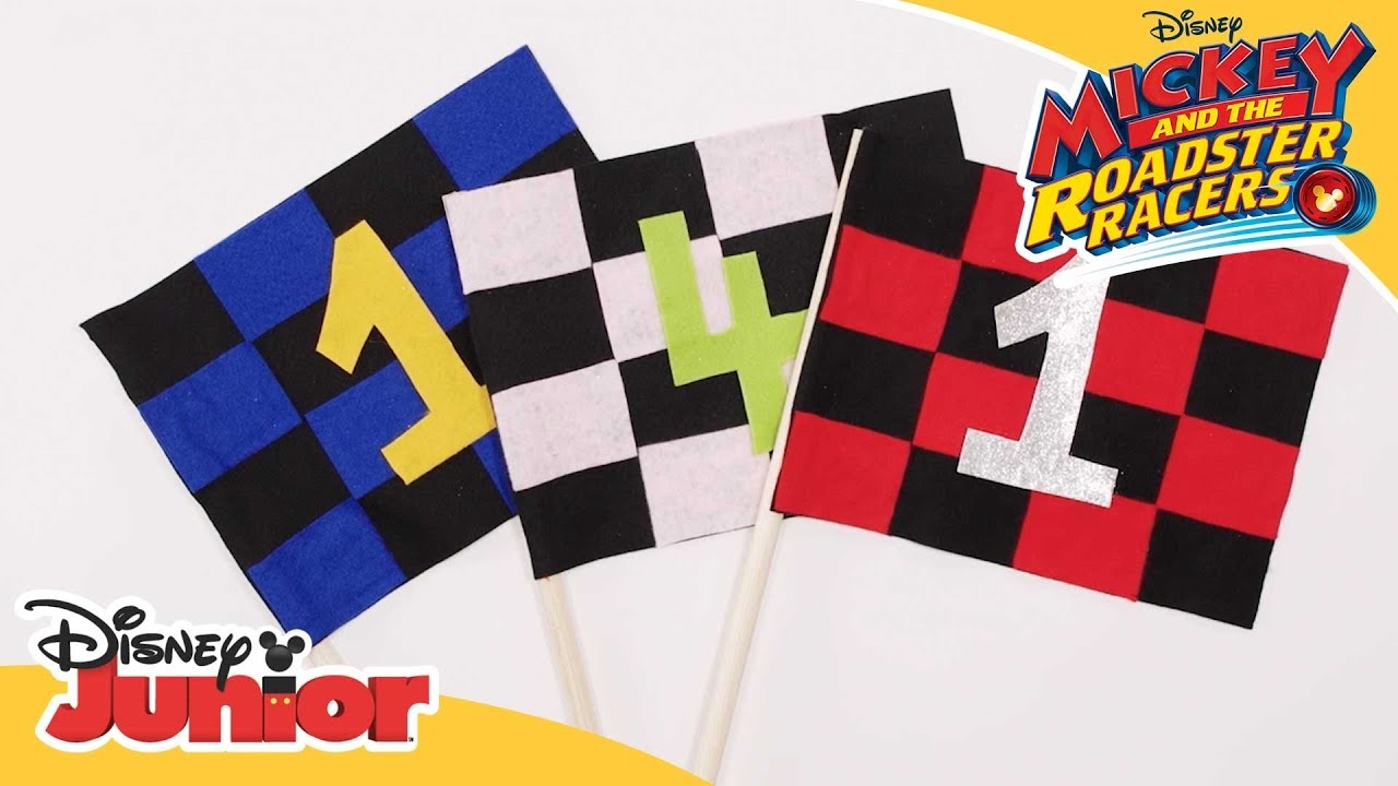 Race Flag Tutorial 🏁| Mickey and the Roadster Racers | Disney Channel ...