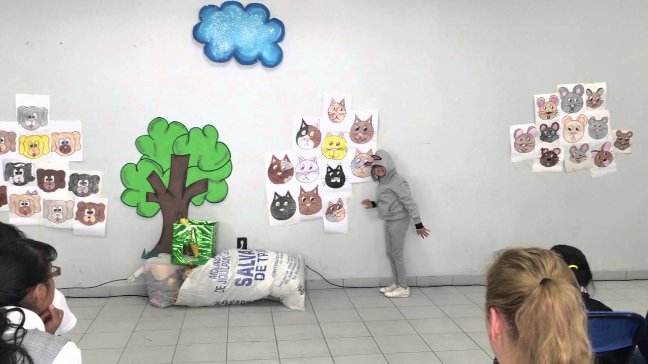 El lio de perros, gatos y ratones. Obra de teatro - YouTube