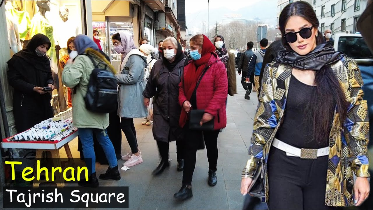 IRAN 🇮🇷 Tehran Tajrish Walking Tour - تهران میدان تجریش - YouTube