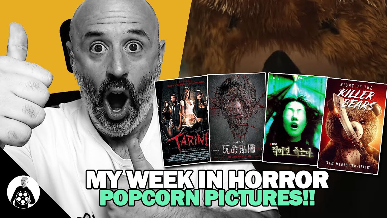 My Week In Horror - 2023 13 (Popcorn Pictures: Night of the Killer Bears, Record, Karma, Taring ...