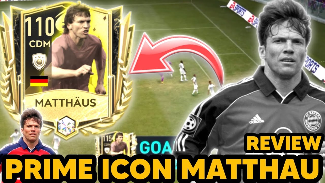 Prime Icon Matthaus Gameplay Review | Fifa Mobile 23 CDM Matthaus - YouTube