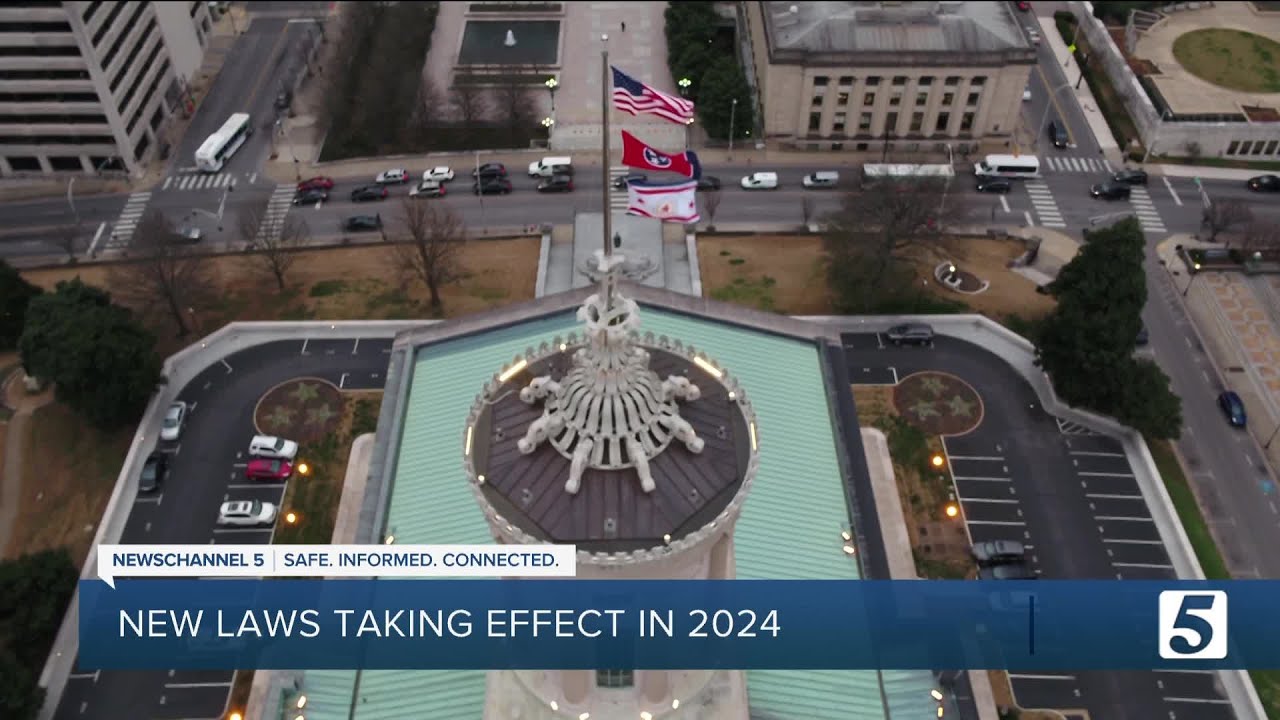 News laws taking effect in 2024 - YouTube