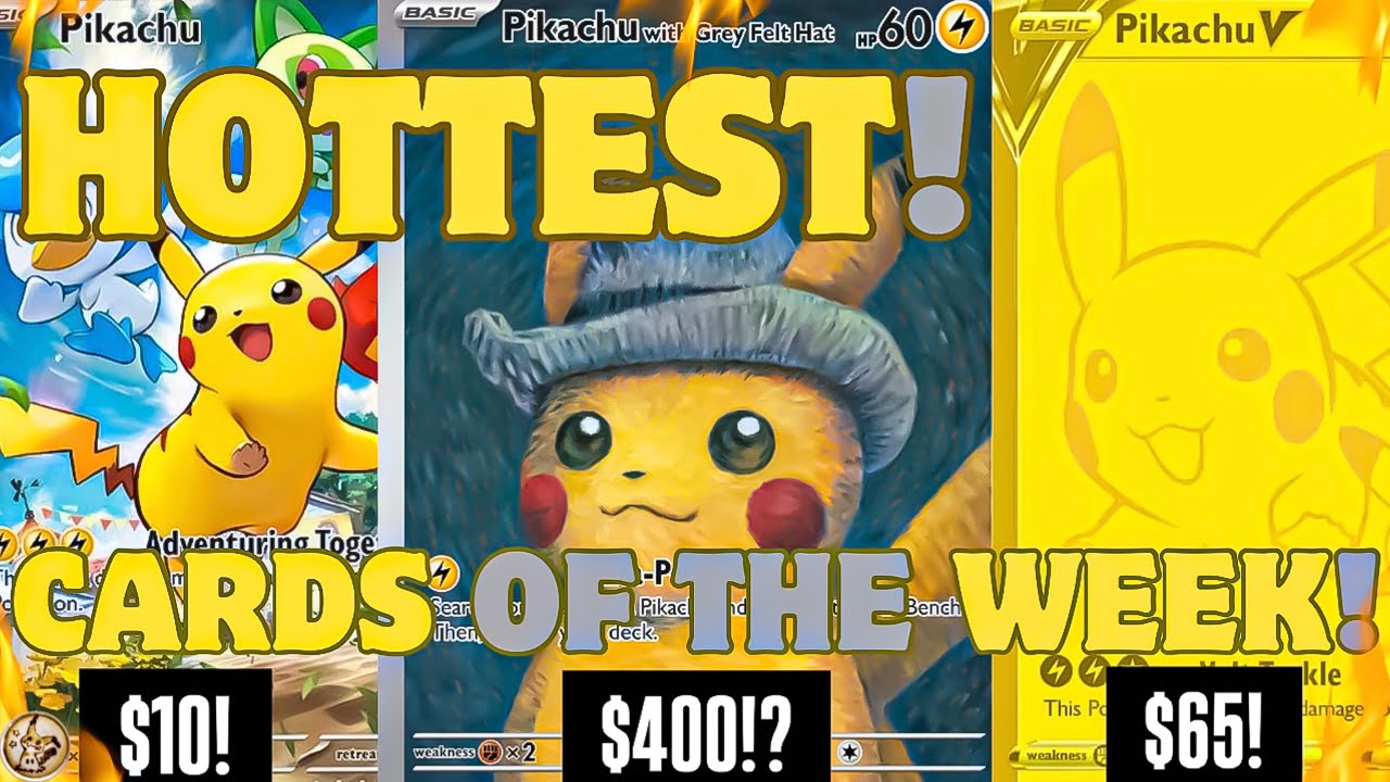 PIKA POWER! - HOTTEST POKÉMON CARDS of the WEEK! - YouTube
