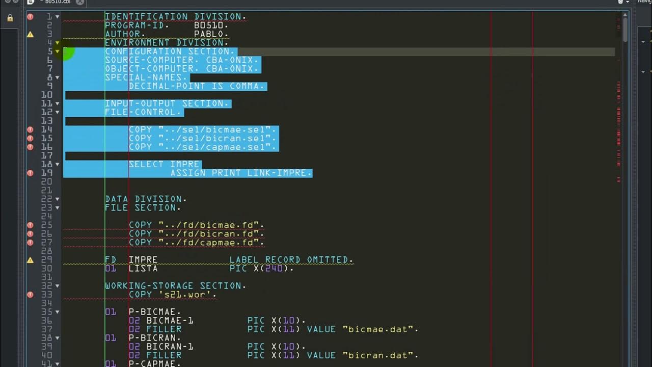 Curso de Cobol - 06 - YouTube