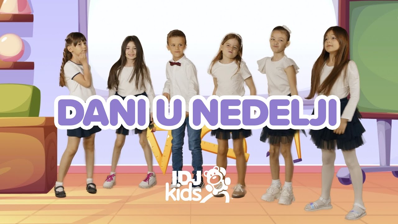 DANI U NEDELJI // NAJLEPSE DECIJE PESME // MARI MARI MUSIC & @IDJKids ...
