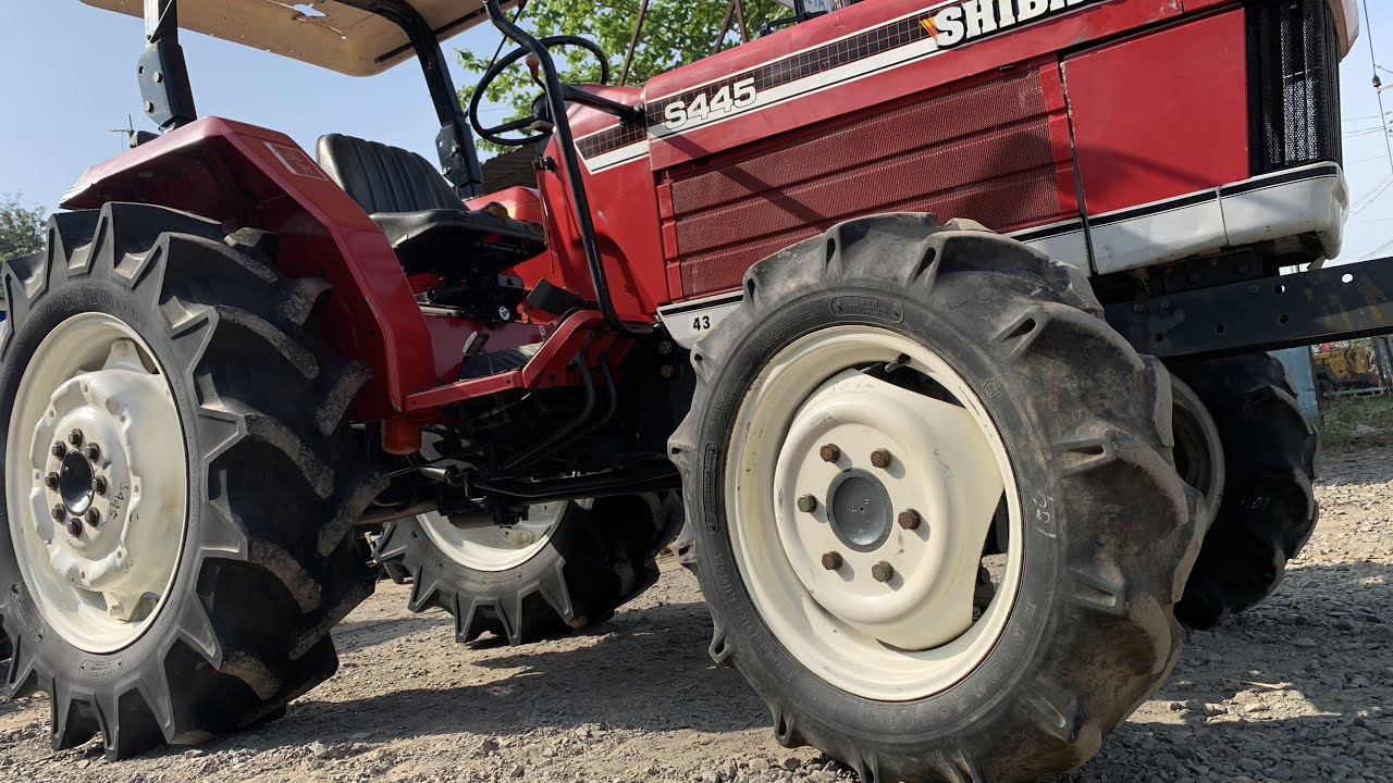 Shibaura S445 2 cầu 43hp xe đẹp long lanh. Zin tất cả .Ae quan tâm Lh ...