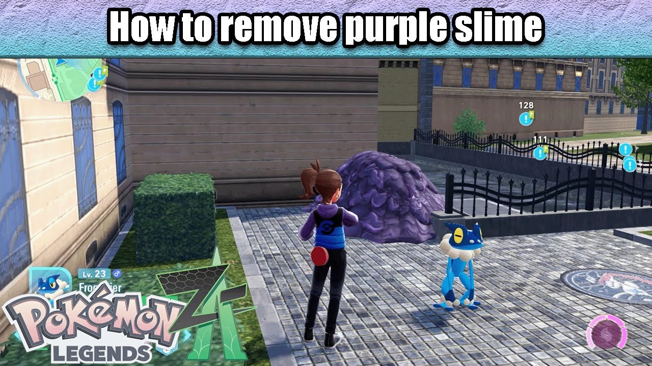 How To Remove Purple Slime | Pokemon Legends ZA (Z-A) - YouTube