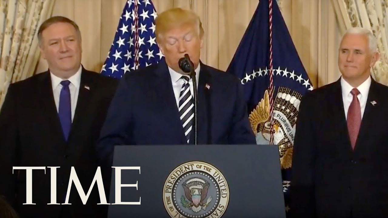 President Trump Attends Mike Pompeo's Swearing-In Ceremony For ...