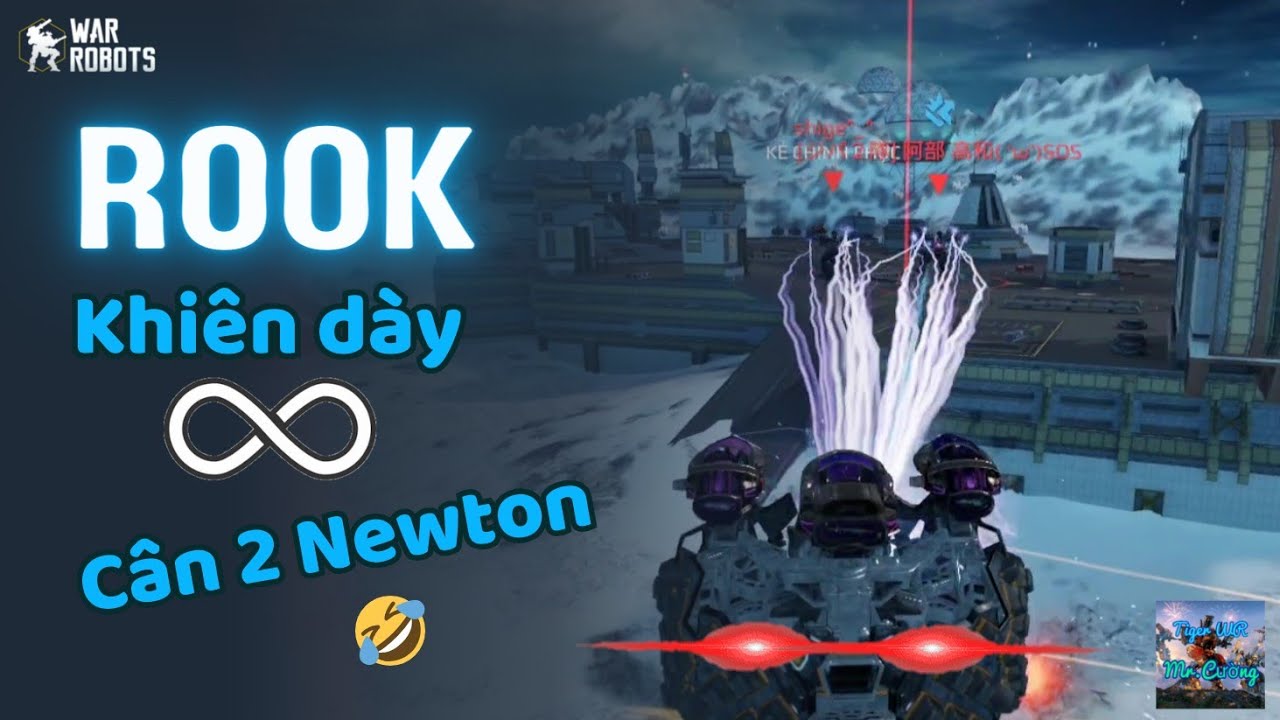 Rook trở nên bá đạo với độ dày khiên vô cực 😱😱 - War Robots 🇻🇳 - YouTube