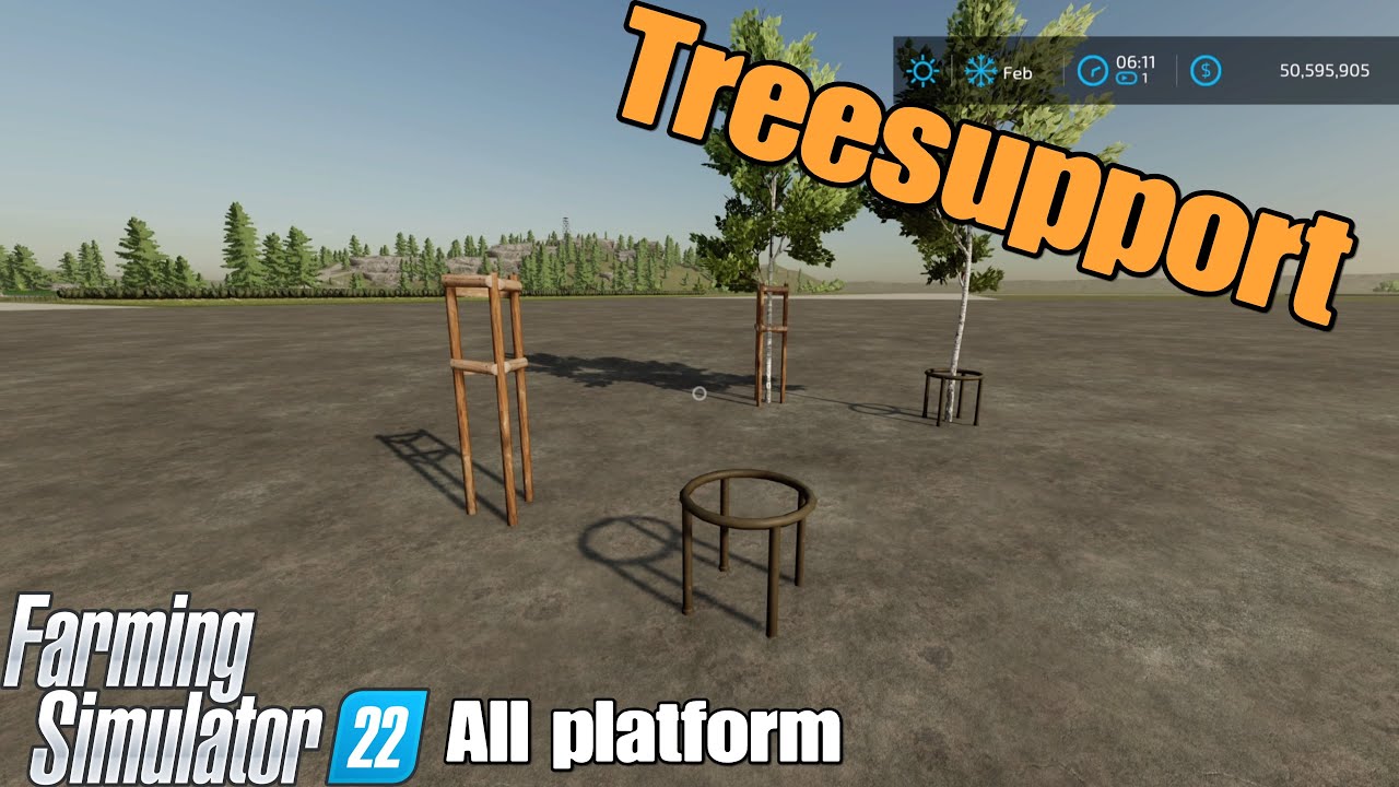 Treesupport / FS22 mod for all platforms - YouTube