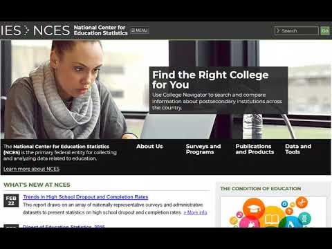 National Center for Education Statistics (NCES) - YouTube