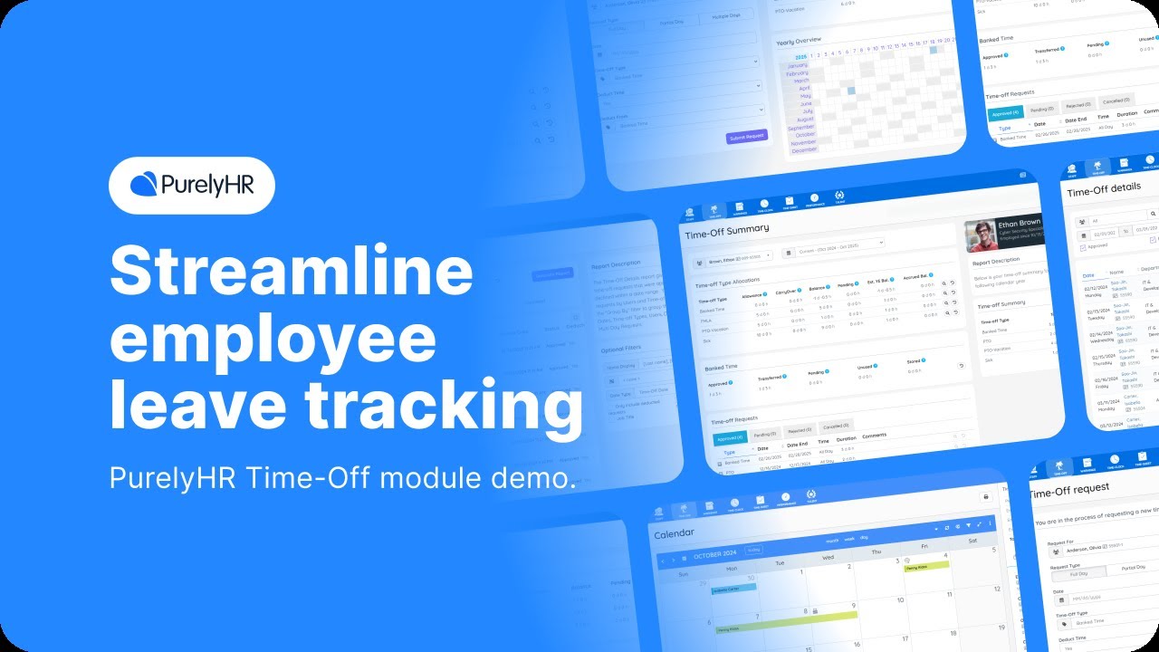 Simplify Employee Leave Management with PurelyHR? See How! - YouTube